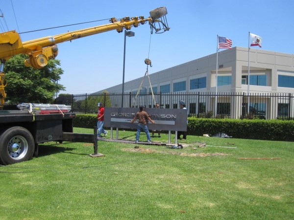 Sign Installation